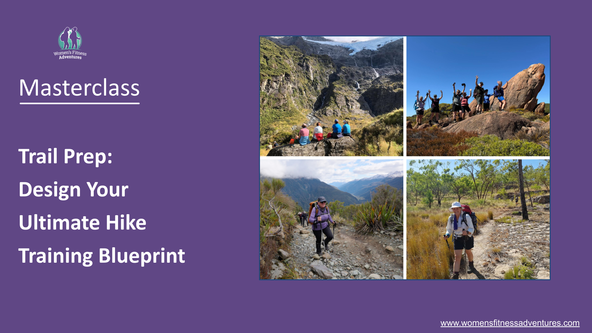 MasterClass - Trail Fit: Crafting Your Ideal Hiking Training Plan ...